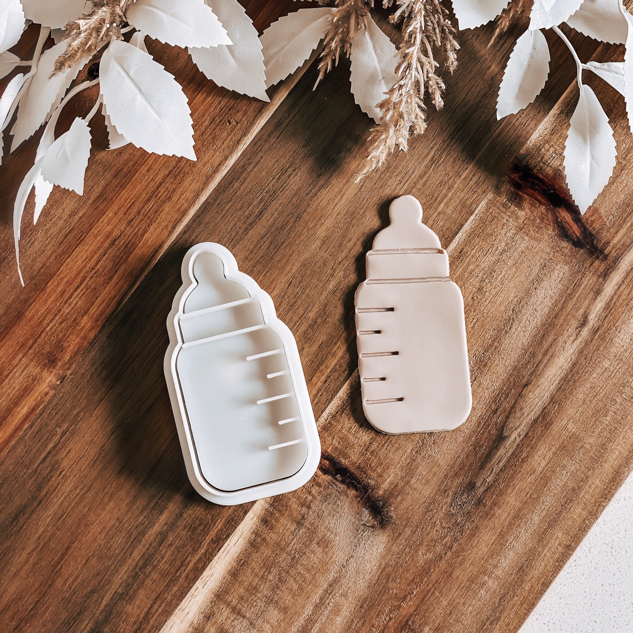 Baby Bottle Cookie Cutter and Embosser Stamp – Bake and Decorate Co