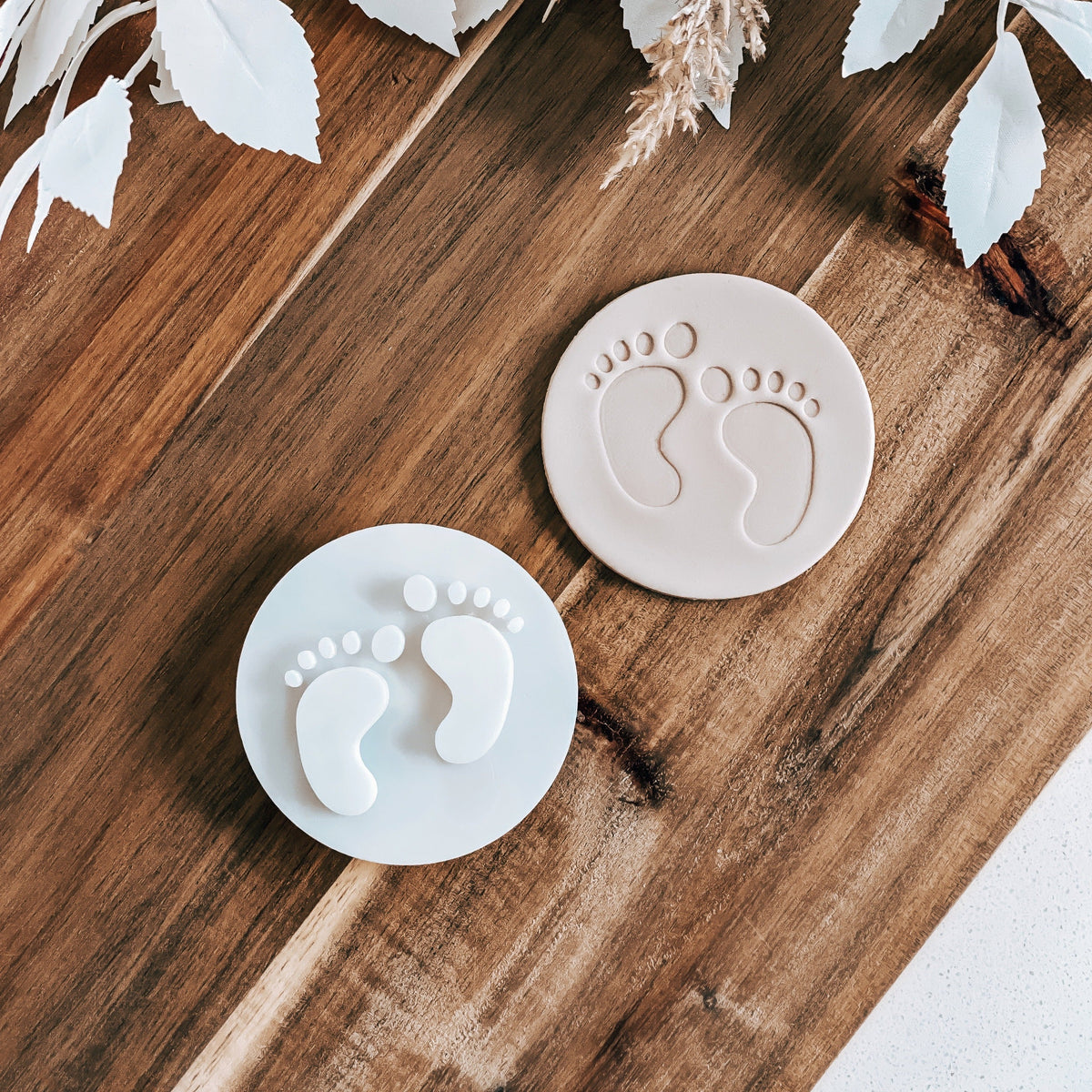 Baby Feet Embosser Stamp – Bake and Decorate Co