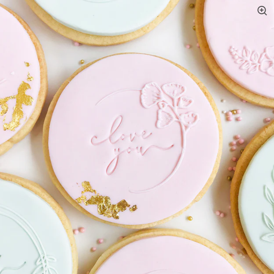 Dainty Love You- Little Imprints Stamps – Bake and Decorate Co