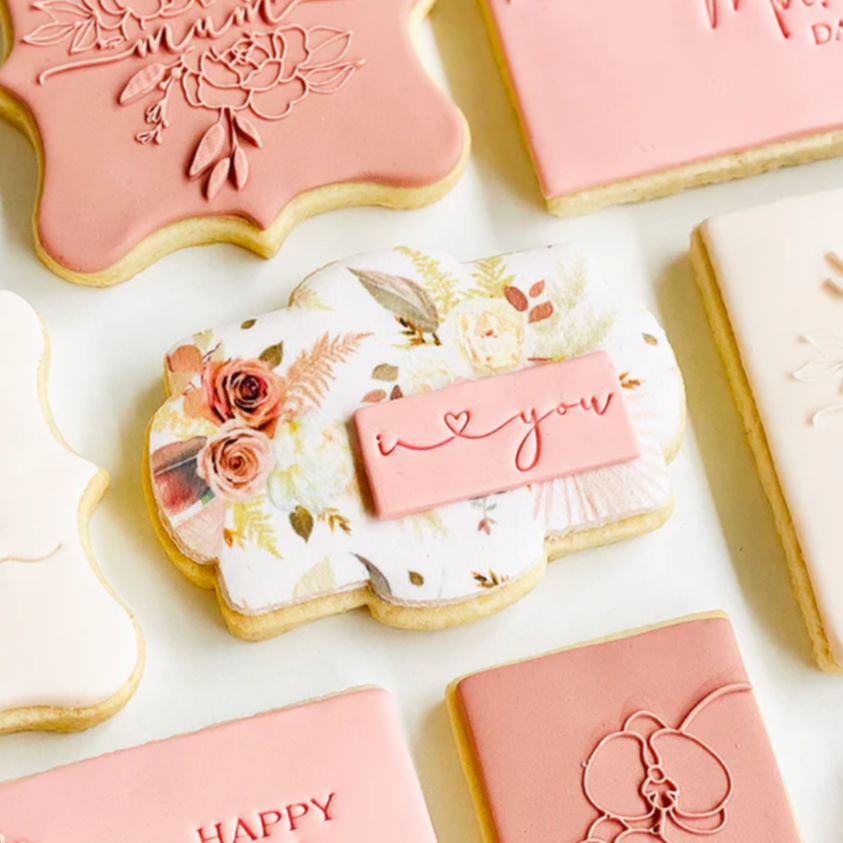 I Heart You - Little Imprints Stamps – Bake and Decorate Co