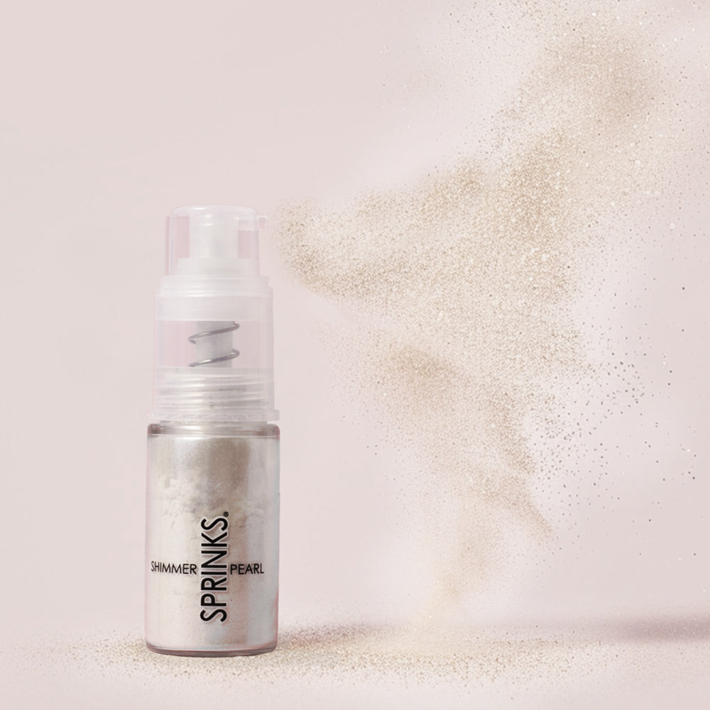 Edible Shimmer Spray - Pearl – Bake and Decorate Co
