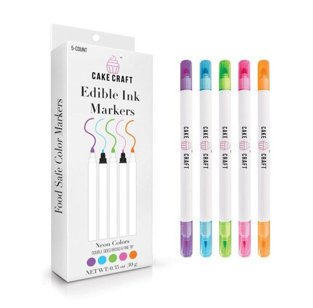 Cake Craft Edible Pen Markers - Neon Colours – Bake and Decorate Co